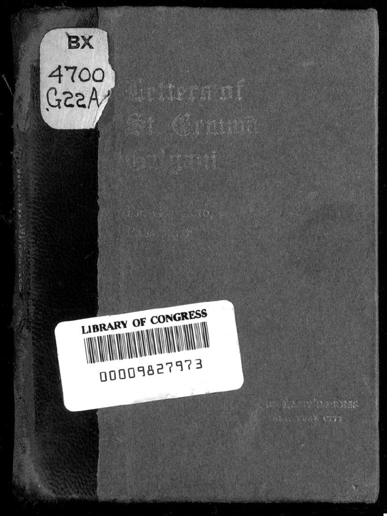 Letters of St. Gemma Galgani | PDF