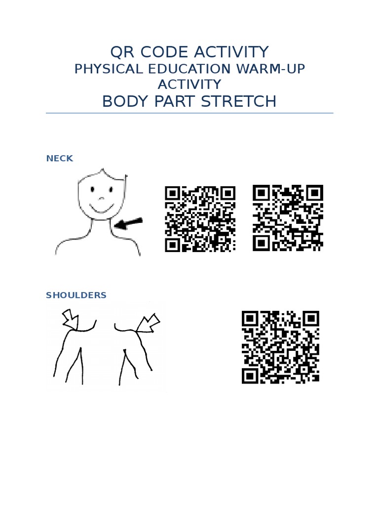 QR Code Activity | PDF