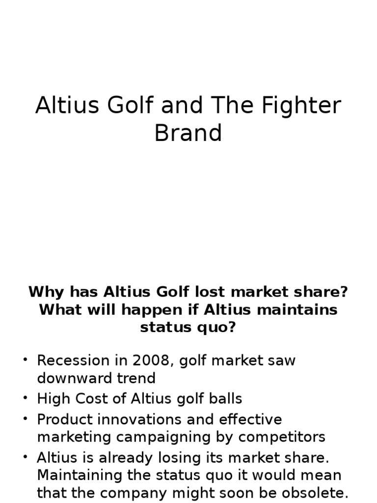 Altius Golf | PDF | Law