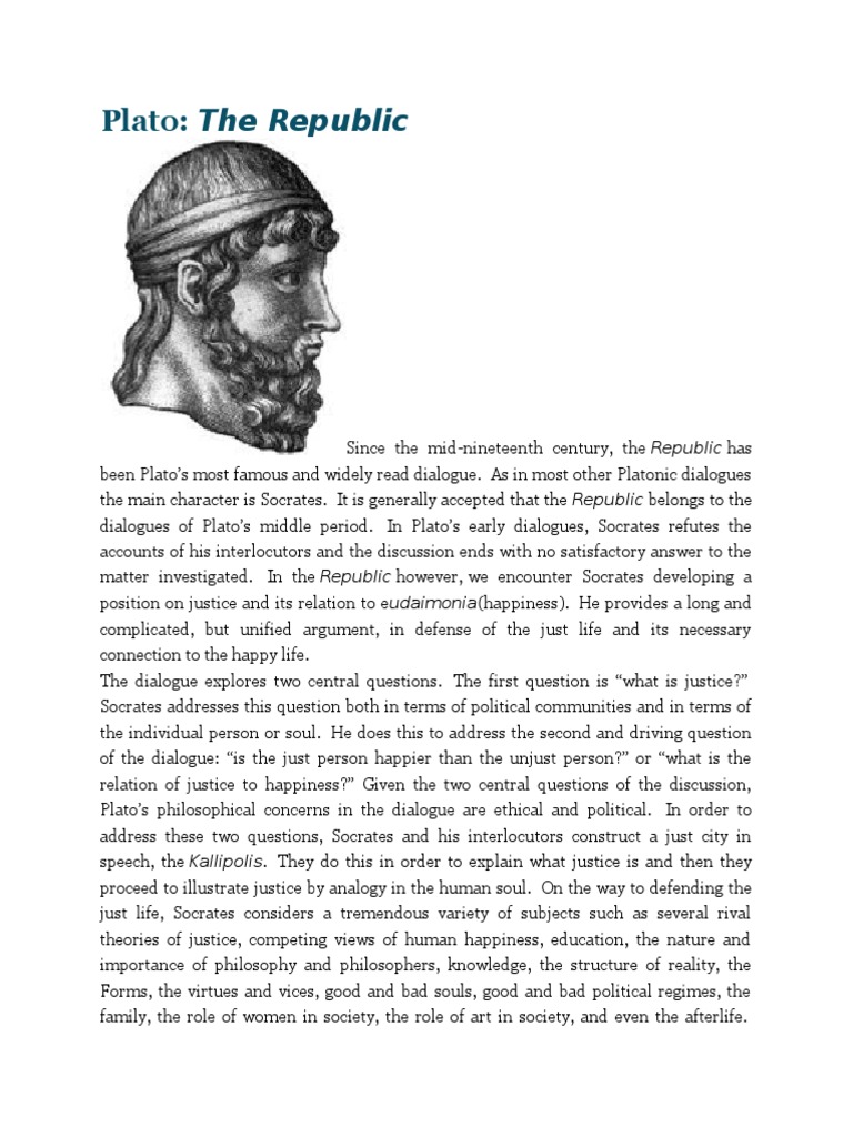 Plato | PDF | Plato | Justice
