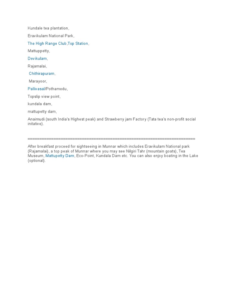 The High Range Club Top Station | PDF | Water | Conservation