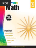 Spectrum Math Grade 6 | PDF