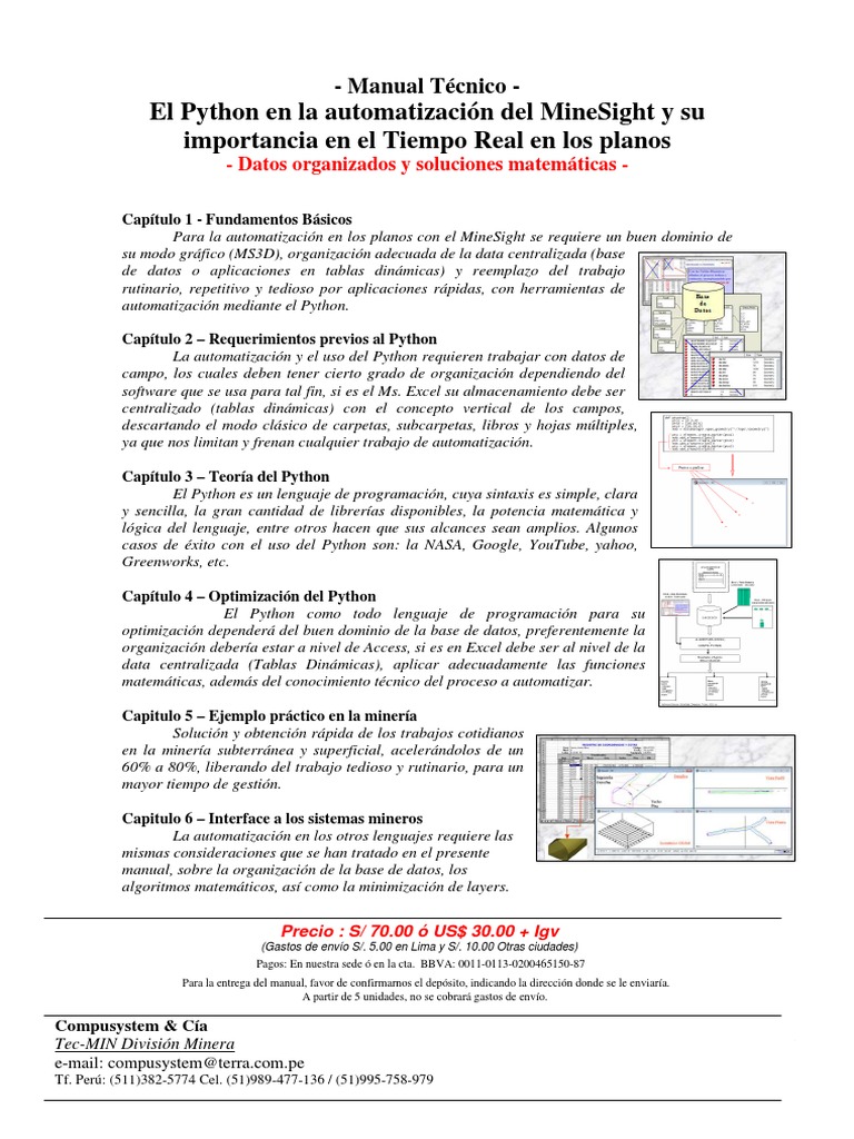 Manual Python Resumen PDF | PDF | Python (lenguaje de programación ...