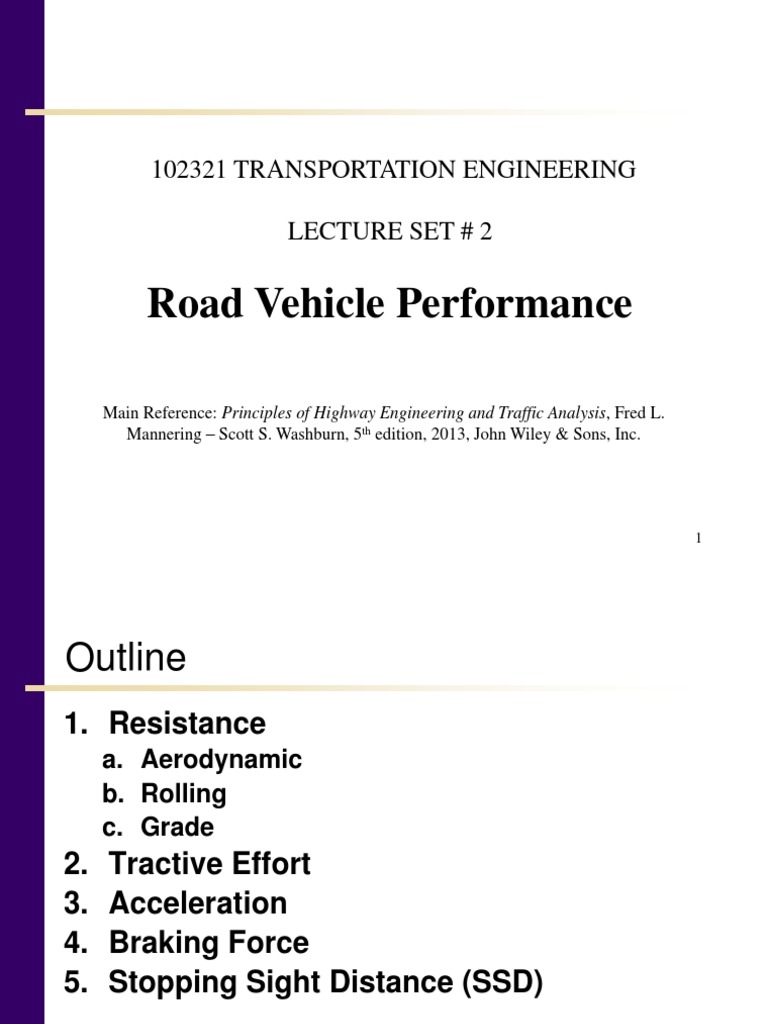 Road Vehicle Performance Analysis | PDF | Aerodynamics | Vehicles