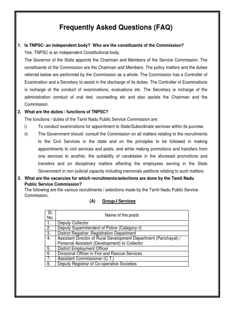 Recruitment Faq PDF | PDF | Test (Assessment) | Government