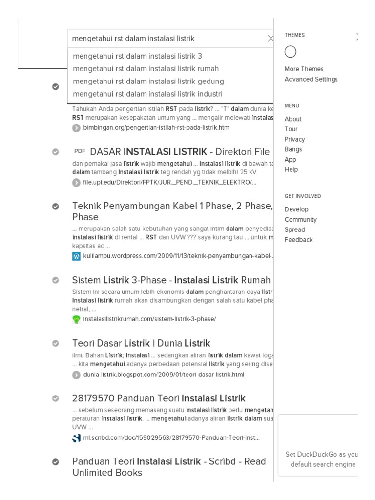 Mengetahui RST Dalam Instalasi Listrik | PDF