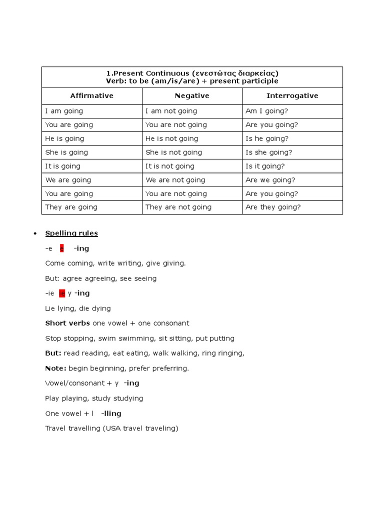 Χρόνοι στα Αγγλικα | PDF | Linguistic Typology | Linguistic Morphology