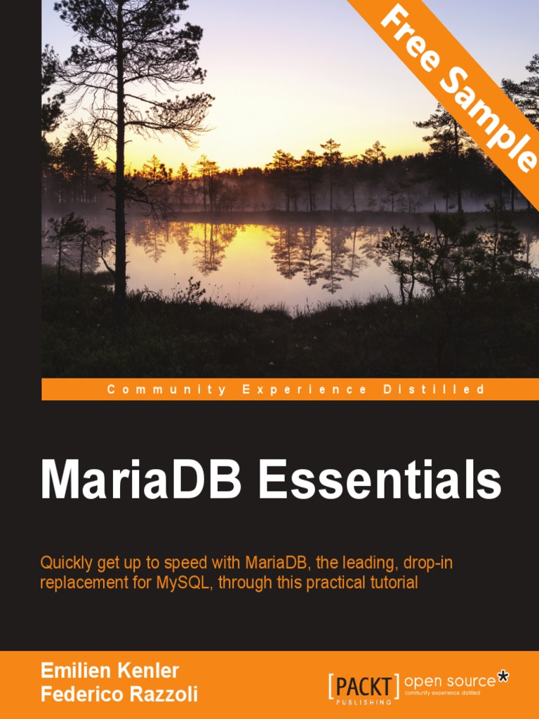 MariaDB Essentials - Sample Chapter | PDF | Linux Distribution | Databases