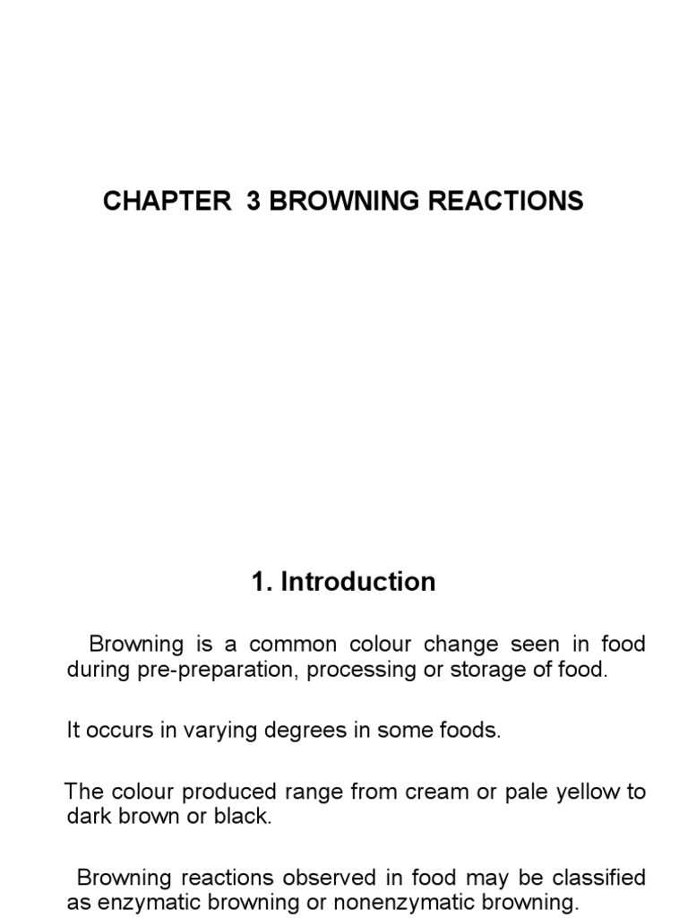 UNIT_5.3_Browning_Reactions.ppt | Carbohydrates | Chemical Substances