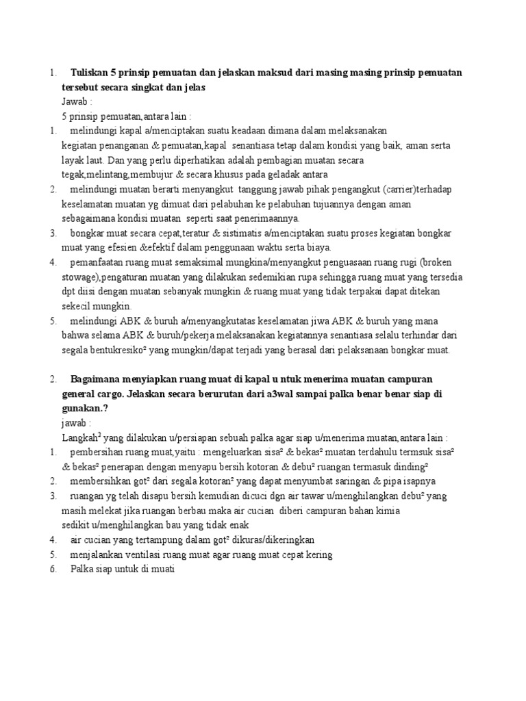 Broken Stowage | PDF