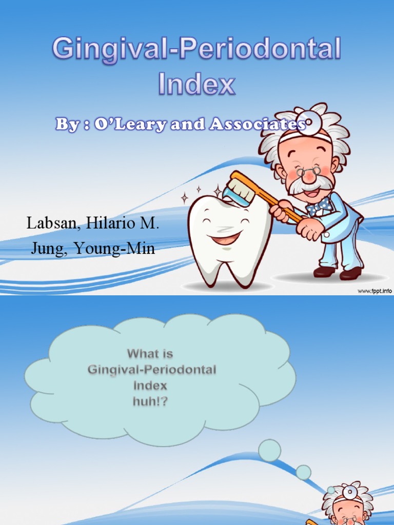 Gingival Periodontal Index Overview | PDF | Mouth | Periodontology