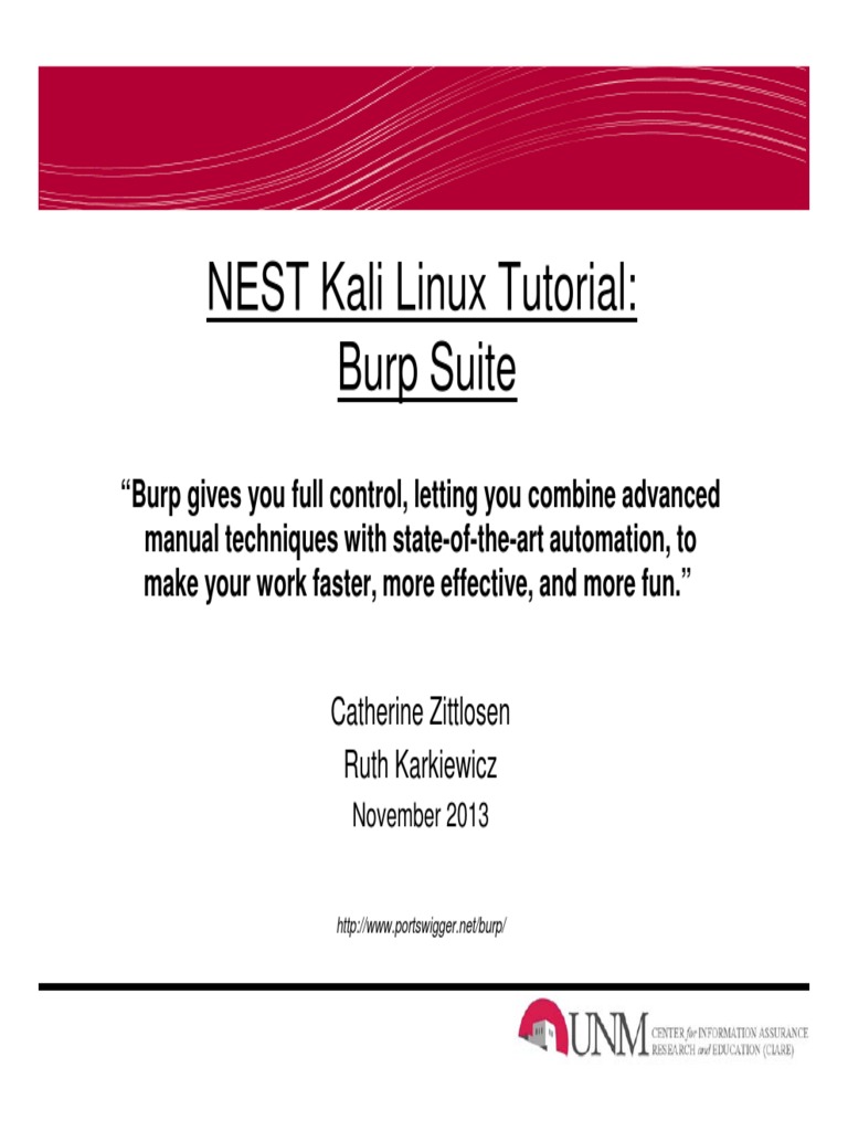 Burp Suite | PDF | Proxy Server | Web Browser