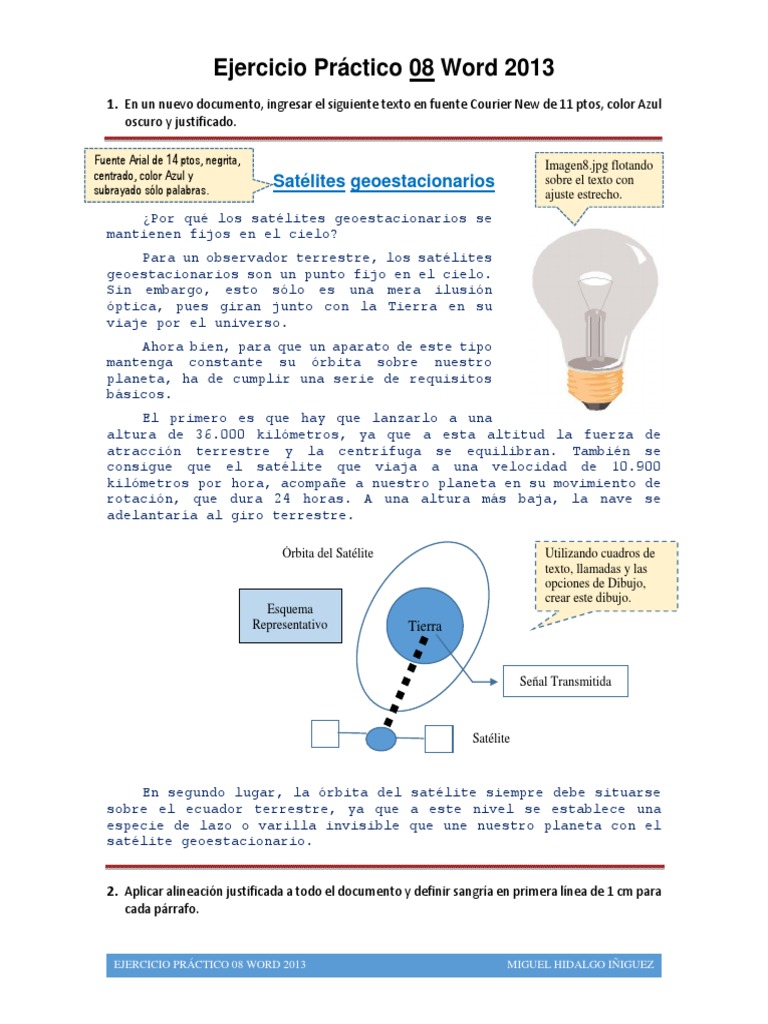 Ejercicio Practico 08 Word | PDF