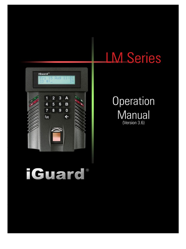 IGuard LM Manual ENG | PDF | Ip Address | Smart Card