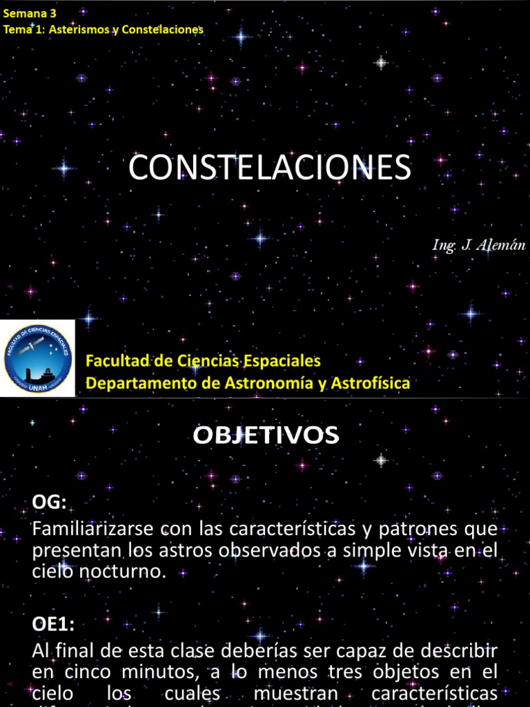 Asterismos y Constelaciones | PDF | Constelación | Agrupaciones estelares