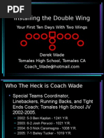University of Delaware Wing-T Offense | PDF | American Football ...