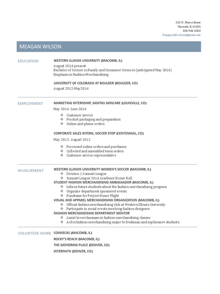 Wilson Resume | PDF