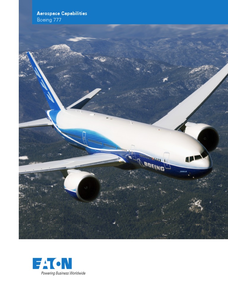 C5-21B B777 Capabilities | PDF | Actuator | Valve
