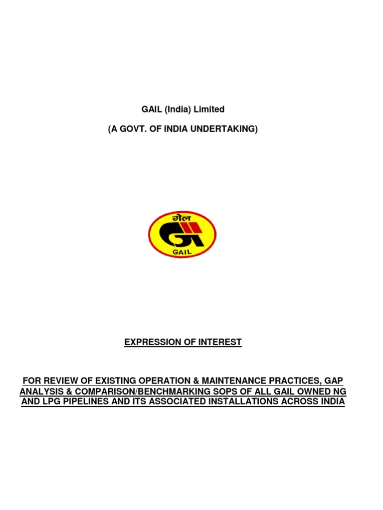 EOI (Revised) | PDF | Pipeline Transport | Natural Gas