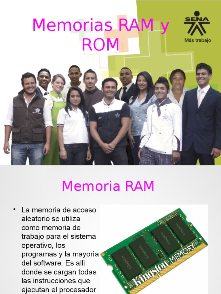 Comparativa de Memorias RAM y ROM | PDF | Memoria de acceso aleatorio ...