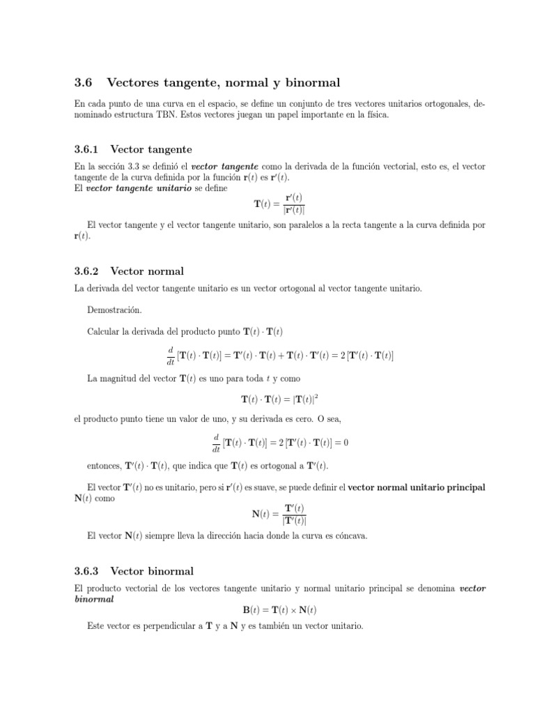 Investigacion Unidad 3 Calculo Vectorial | PDF | Tangente | Vector Euclidiano