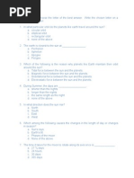 Grade 6 Science Quiz Bee Questions For Easy Rounds With Choices | PDF ...