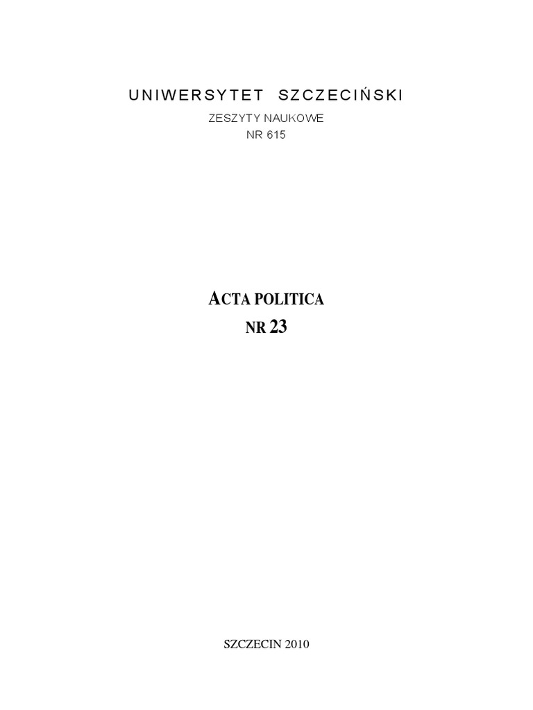 Transformacja Ustrojowa Polski - Prace Zebrane | PDF
