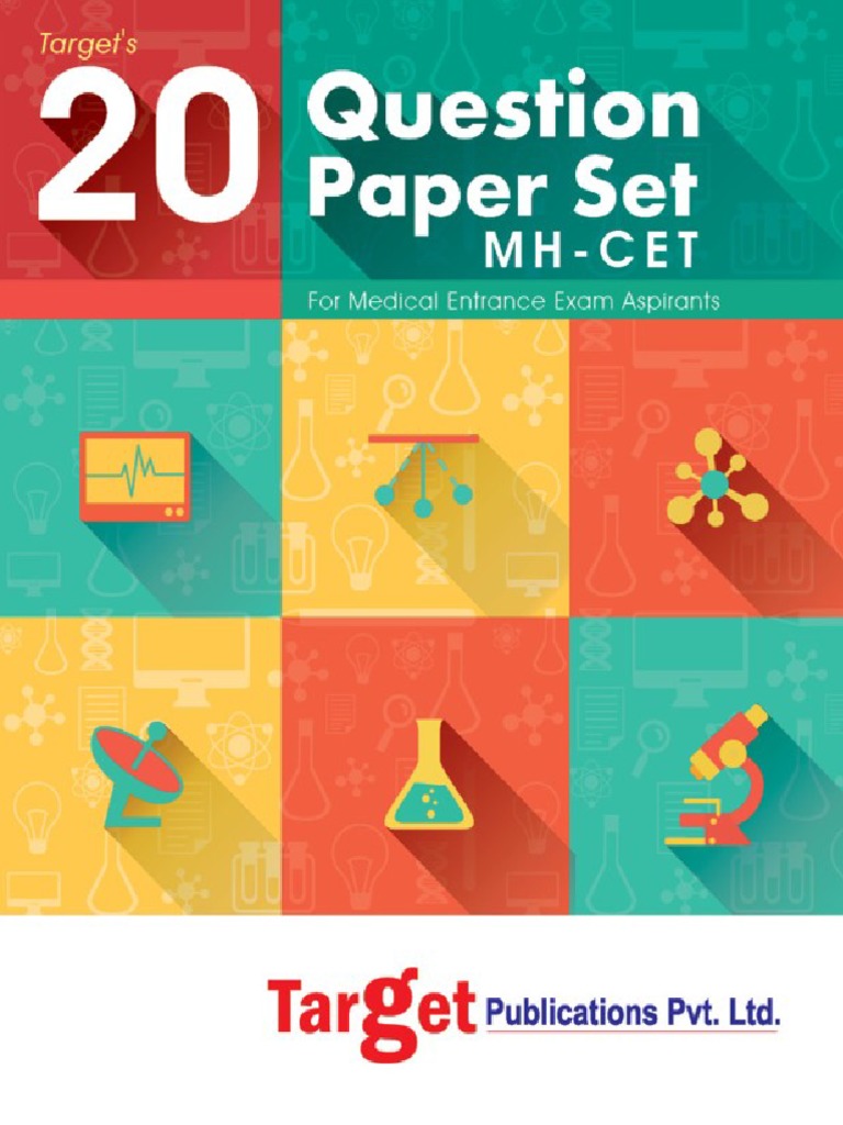 MAH CET Sample Paper 10 (20 Question Papers Set) | PDF | Waves ...