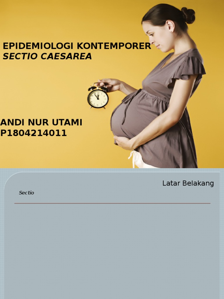 Epidemiologi Kontemporer Sectio Caesar | PDF