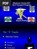 EMS Radio Report Guidelines | PDF | Emergency Medical Services | Hospital