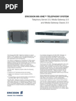 Datasheet Mitel EX Controller EN | PDF | I Pv6 | Quality Of Service