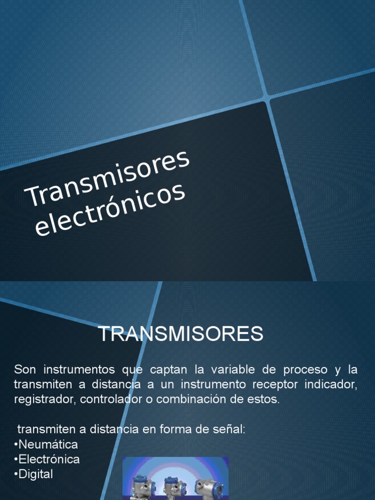 Transmisores Electrónicos: Tipos y Funciones | PDF | Transformador ...