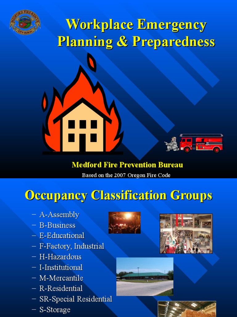 Workplace Emergency Planning & Preparedness | PDF | Fire Safety ...