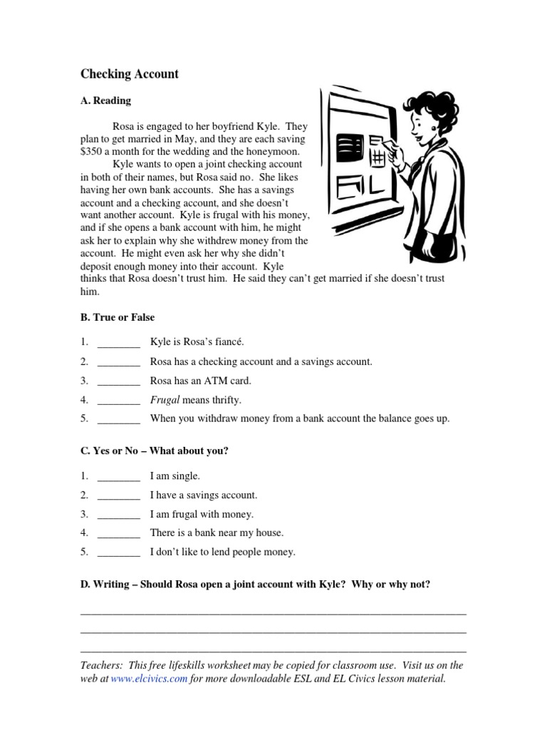 Thrifty Money Management Worksheet | PDF | Law