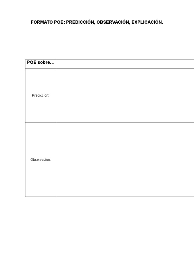 Formato Poe | PDF | Science | Ciencia y Tecnología