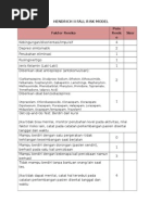 SKALA MORSE (Pengkajian Risiko Jatuh) | PDF