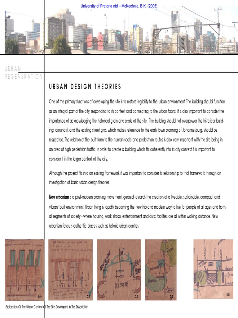 Urban Design Theories in Context | PDF | Urban Design | Street