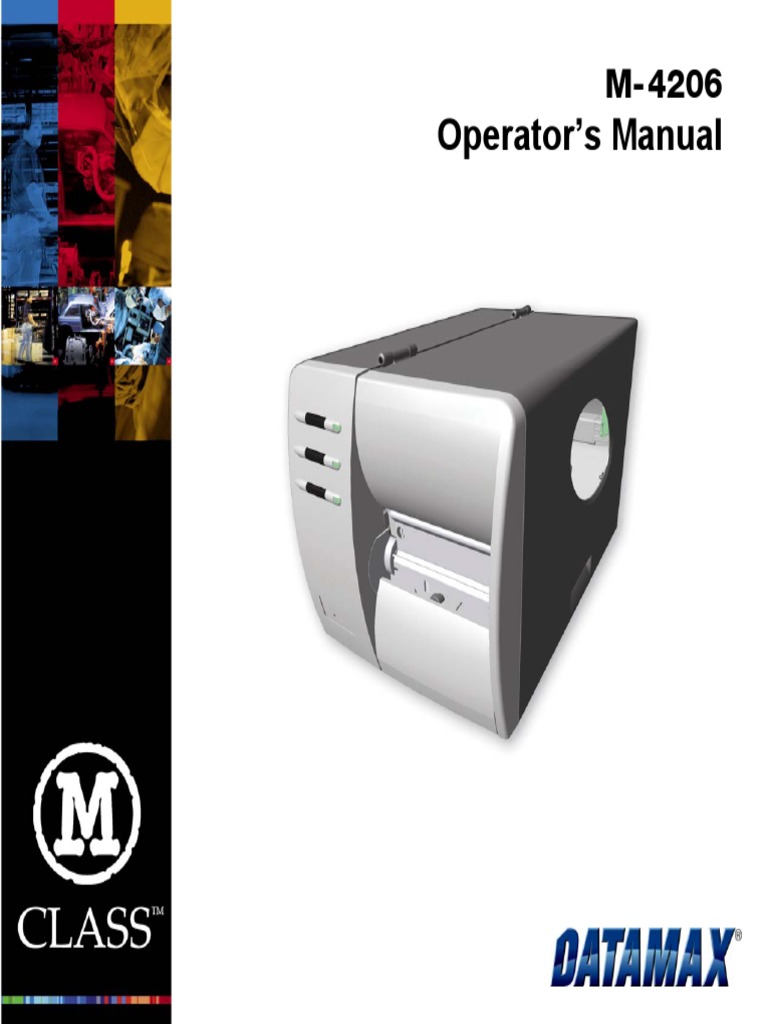 Datamax m4206 Op Manual | PDF | Electrical Connector | Usb