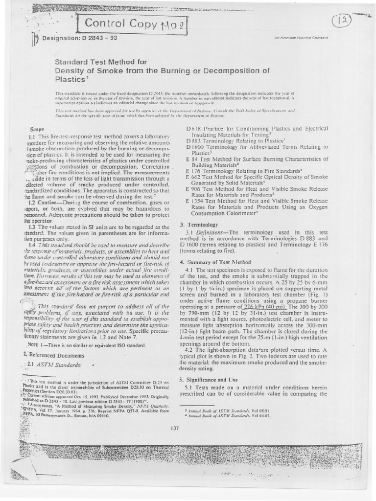 Astm D 2843 | PDF