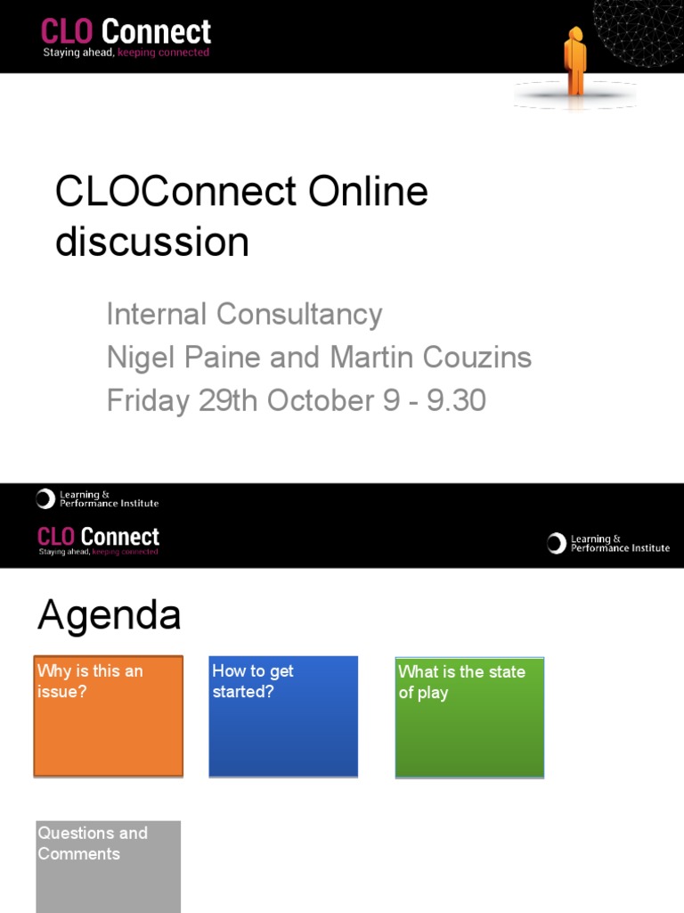 CLOConnect: Internal Consultancy Insights | PDF