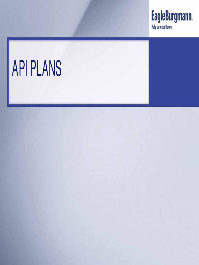 Eagle Burgmann API Seal Plans | PDF | Pump | Liquids