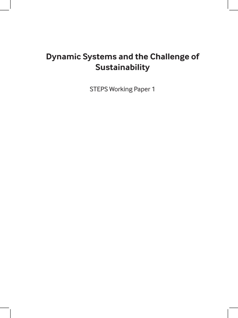 Final Steps Dynamics | PDF
