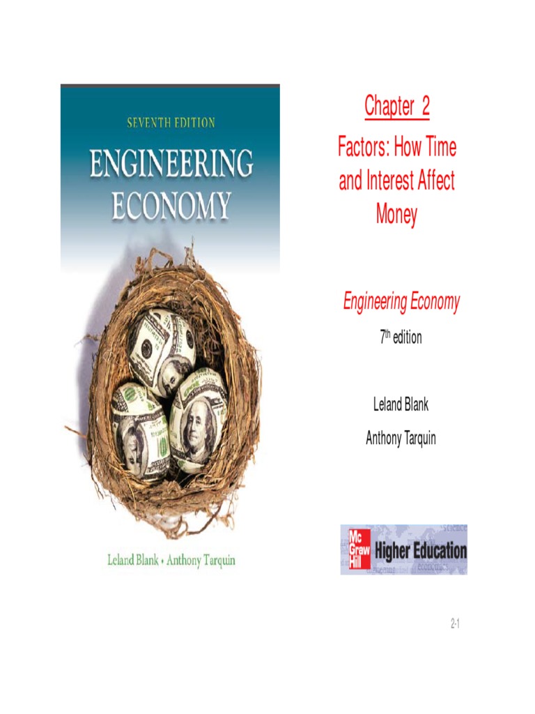 Chapter 2 - Factors, Effect of Time & Interest On Money | PDF ...