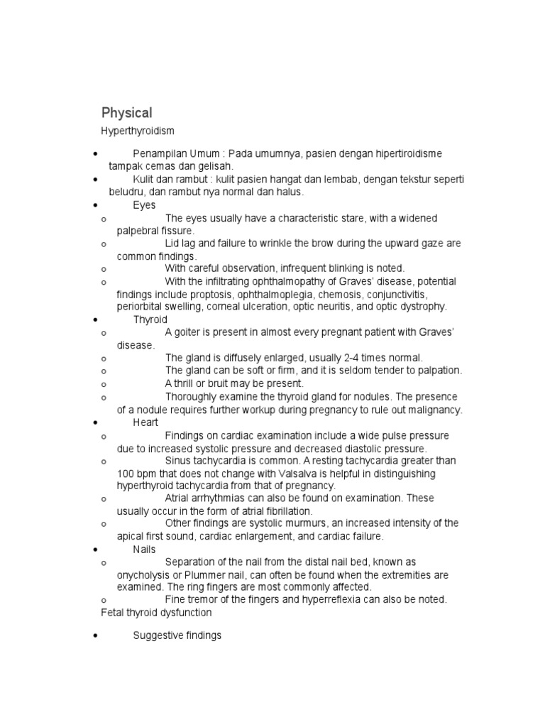 Physical Examination for Thyroid | Hypothyroidism | Hyperthyroidism