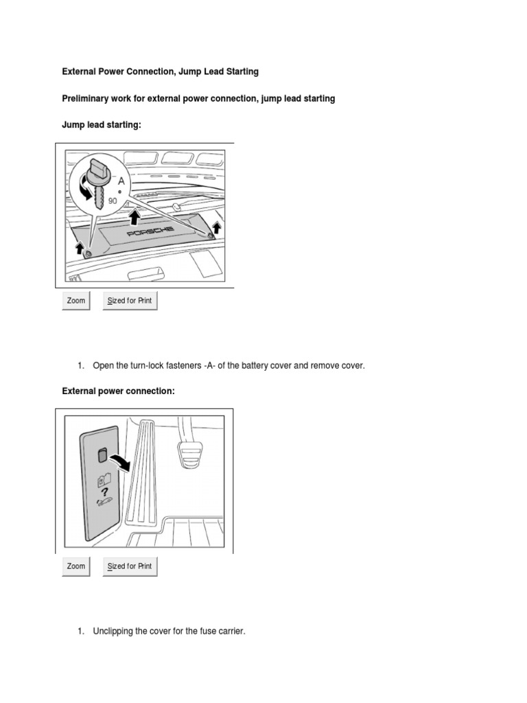 External Power Connection PDF | PDF | Battery (Electricity) | Power ...