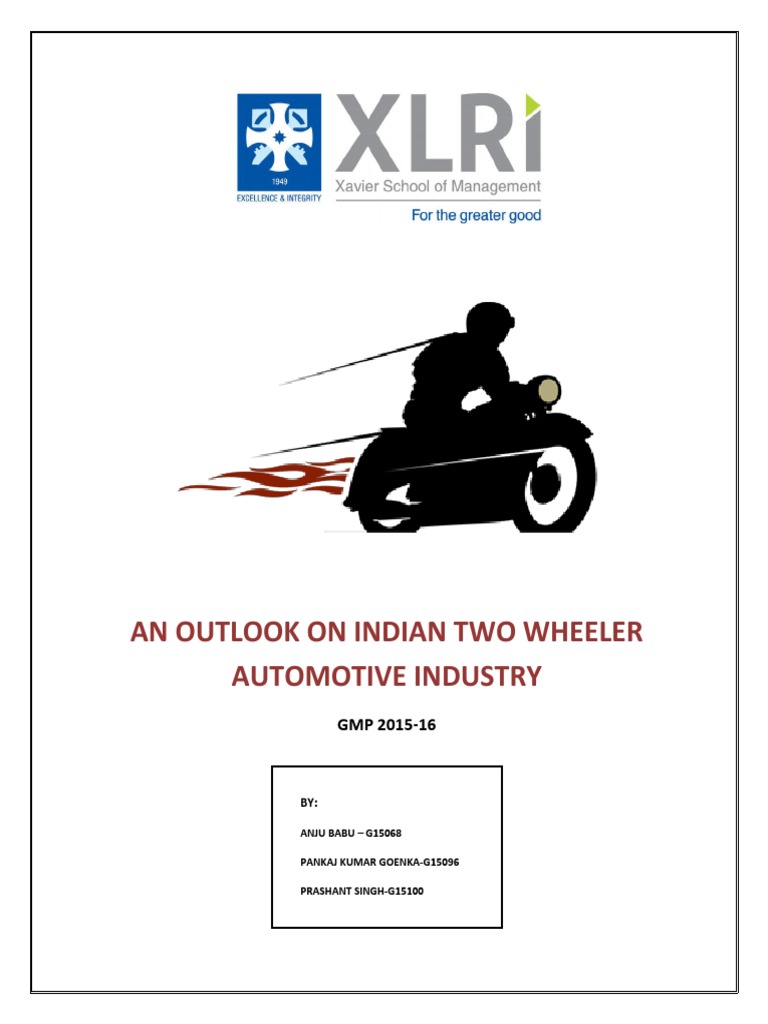 Indian Two-Wheeler Market Analysis | PDF | Motorcycle | Oligopoly