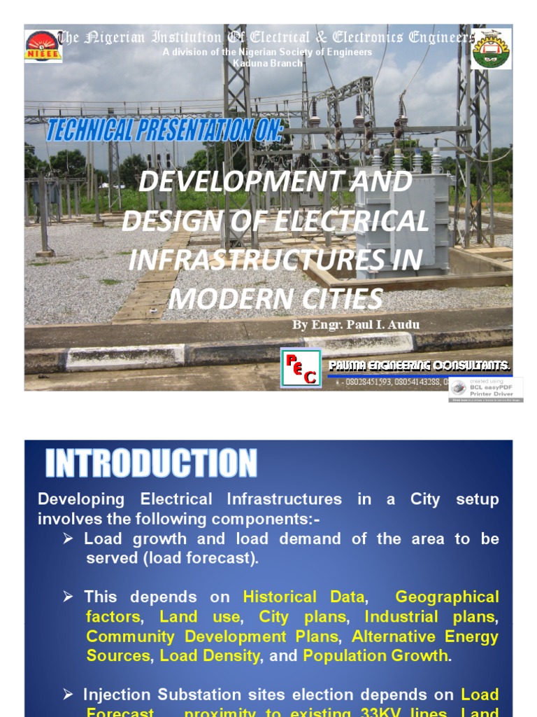 Design of Electrical Infrastructure | PDF | Science & Mathematics