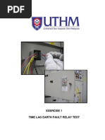 Testing Procedure For Earth Leakage Relays | PDF | Relay | Switch