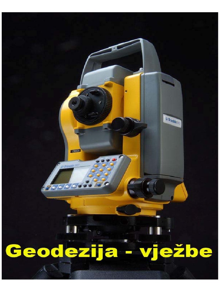 Geodezija Vjezbe Skripta | PDF