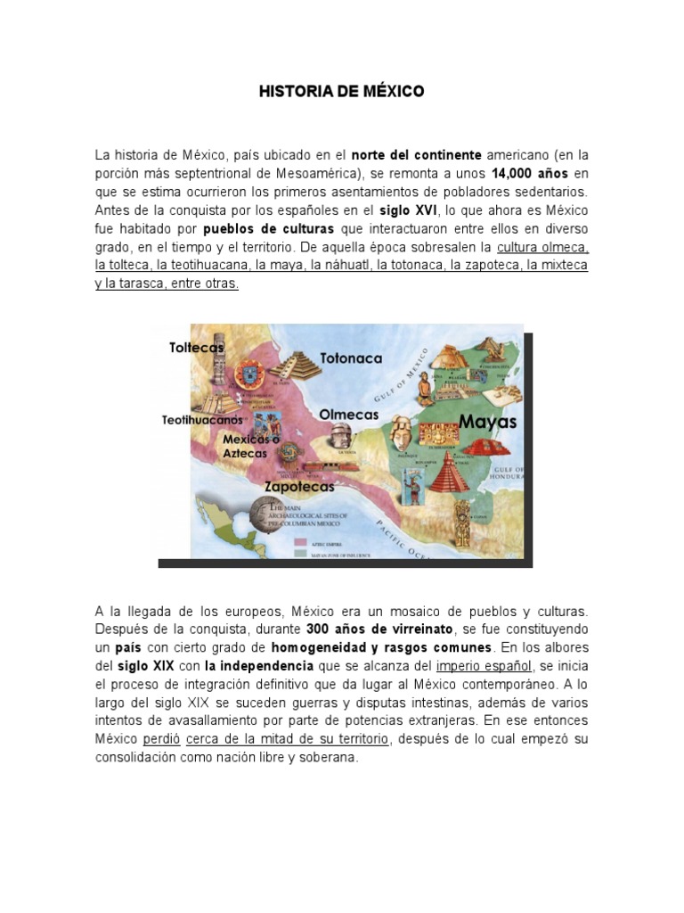 Historia de México | México | Politica de mexico